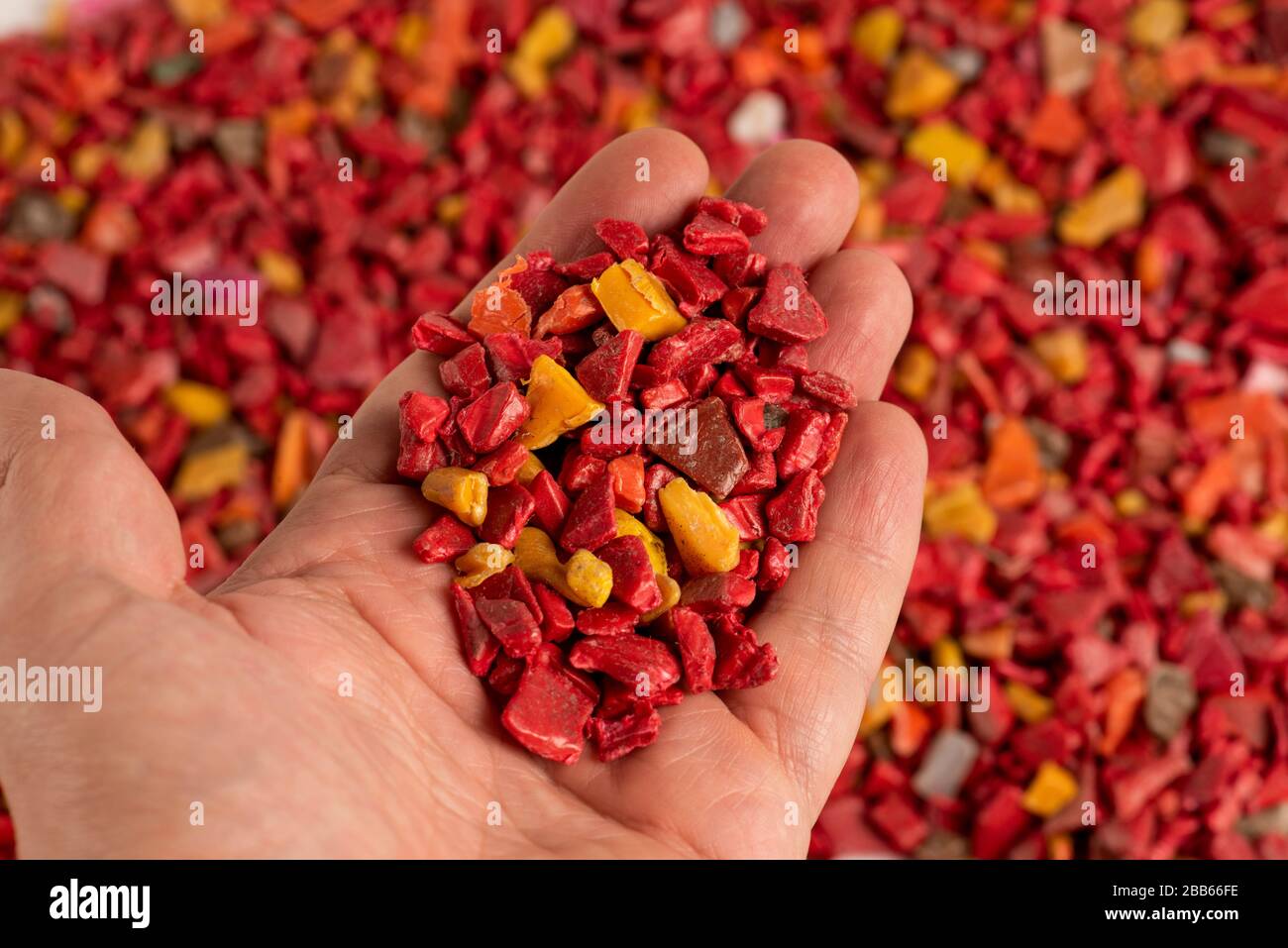 Plastic granulate hi-res stock photography and images - Alamy