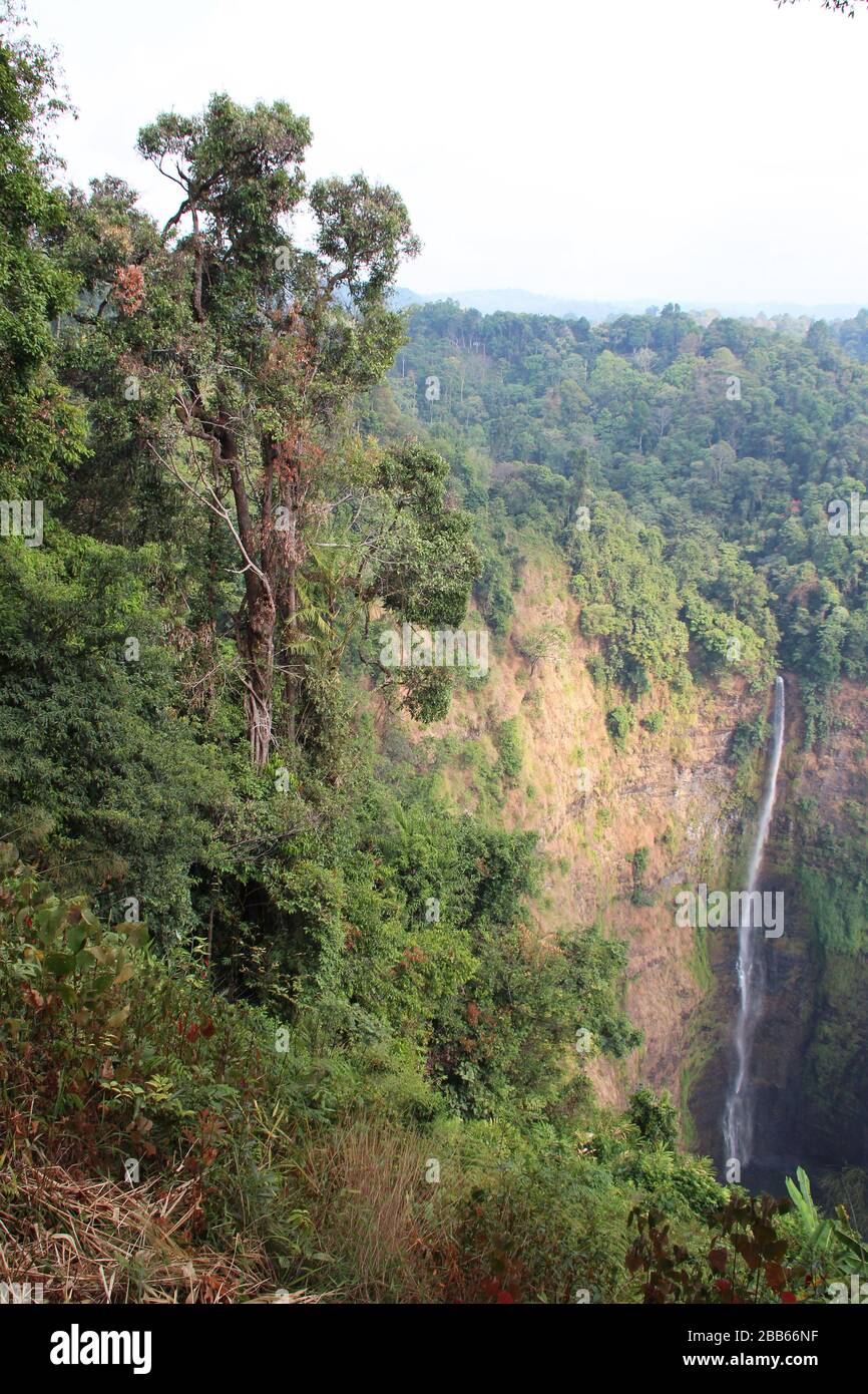 tad fane waterfalls in laos Stock Photo - Alamy