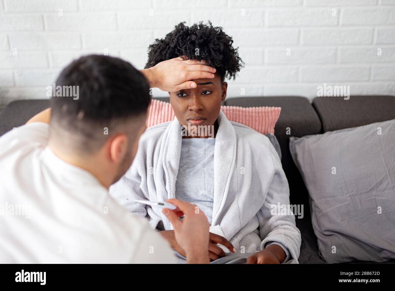Flu symptoms home hi-res stock photography and images - Alamy