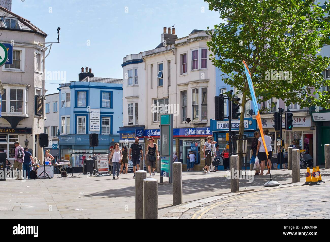 Central St Leonards On Sea East Sussex Uk At The Junction Of Kings