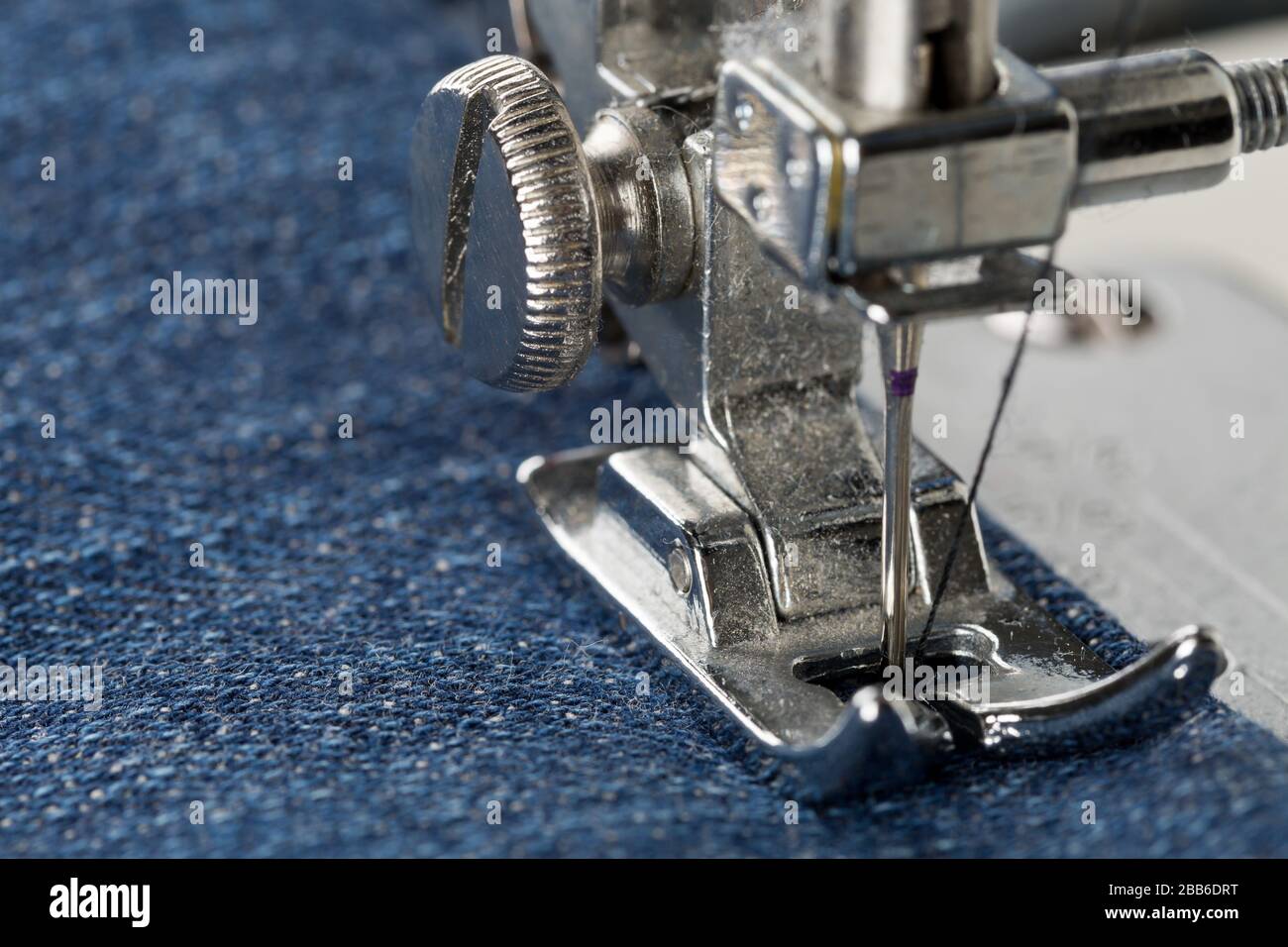 Blue sewing machine hi-res stock photography and images - Alamy