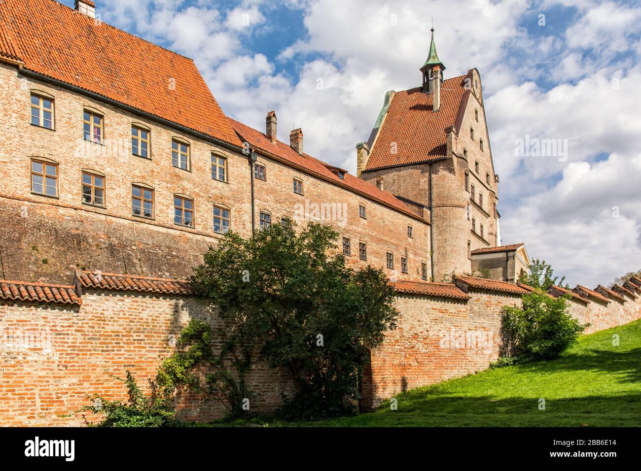 Trausnitz Castle in the Bavarian Landshut Stock Photo - Alamy