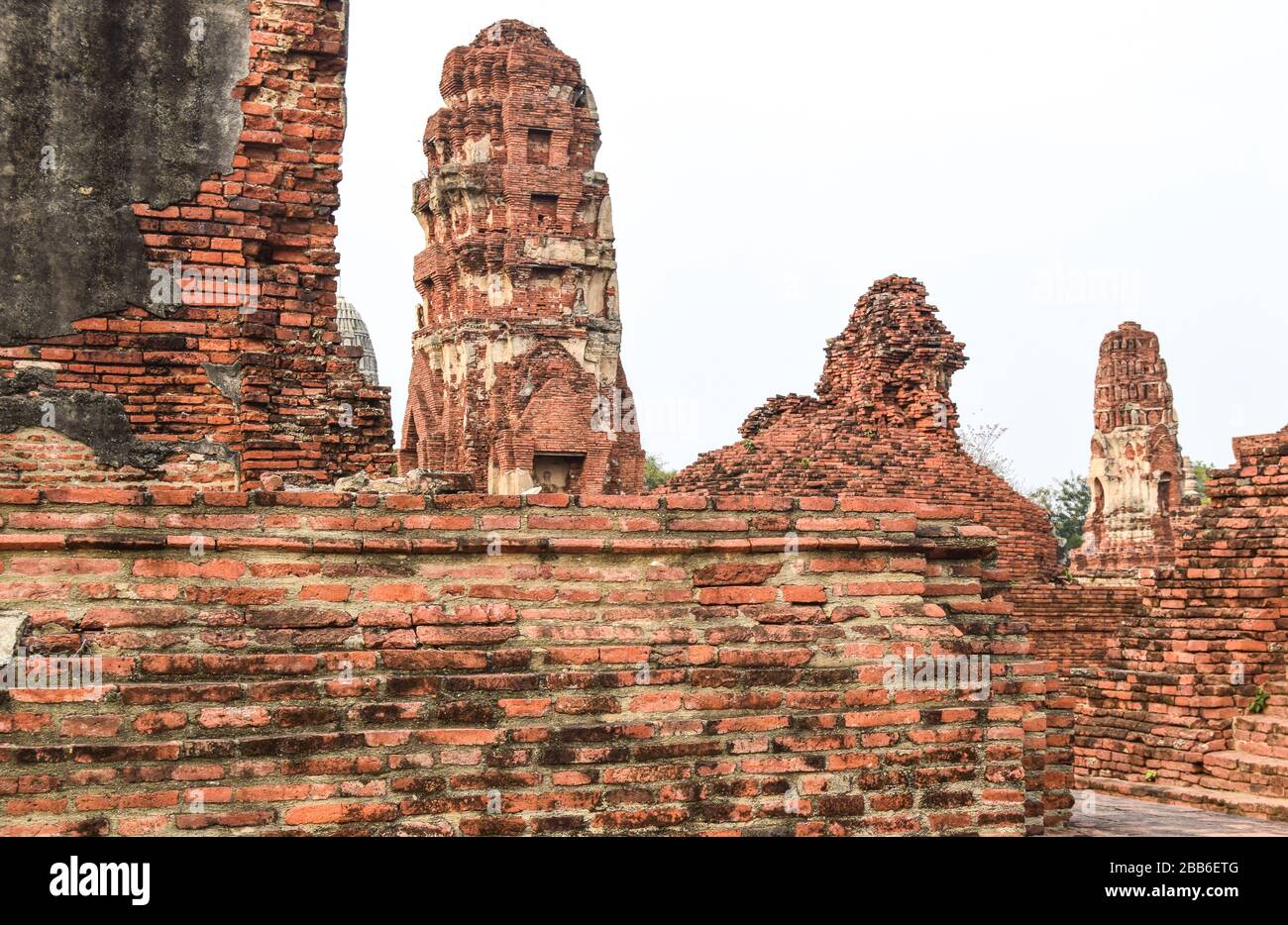 Ayutthaya Temples 110120 Stock Photo - Alamy