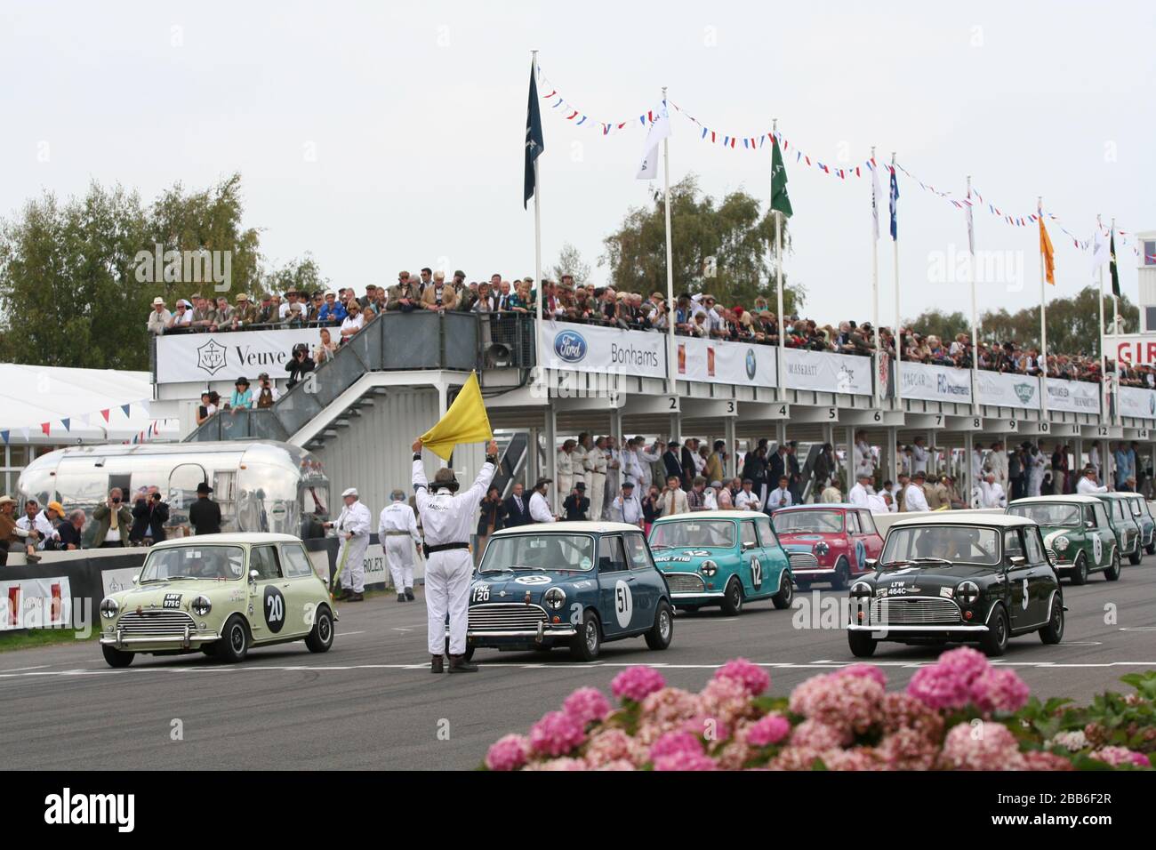 Mini Austin celebration race at 2009 GOODWOOD Revival Stock Photo - Alamy
