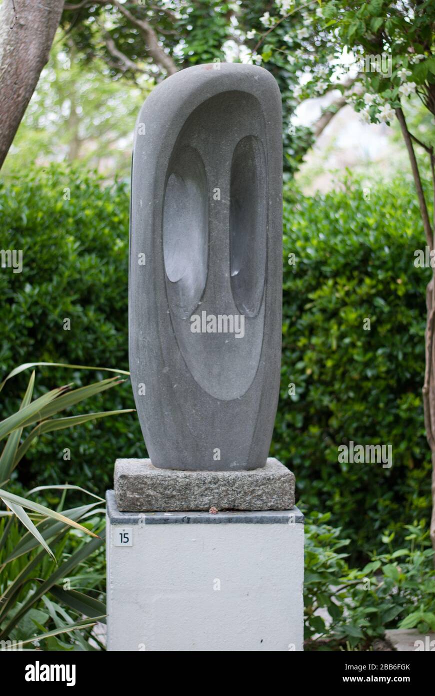Stone Sculpture (Fugue II) 1956 Grey Limestone Sculpture at Barbara ...