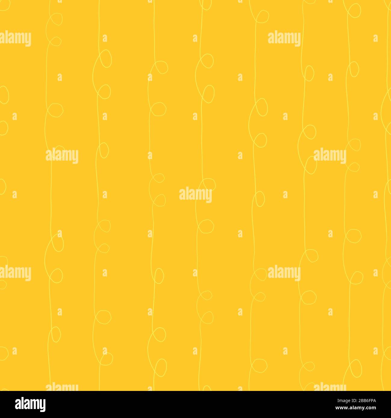 Seamless Abstract gold yellow doodle vector background. Repeating ...