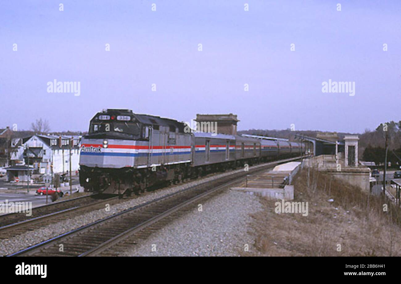 Southbound amtrak train hi-res stock photography and images - Alamy
