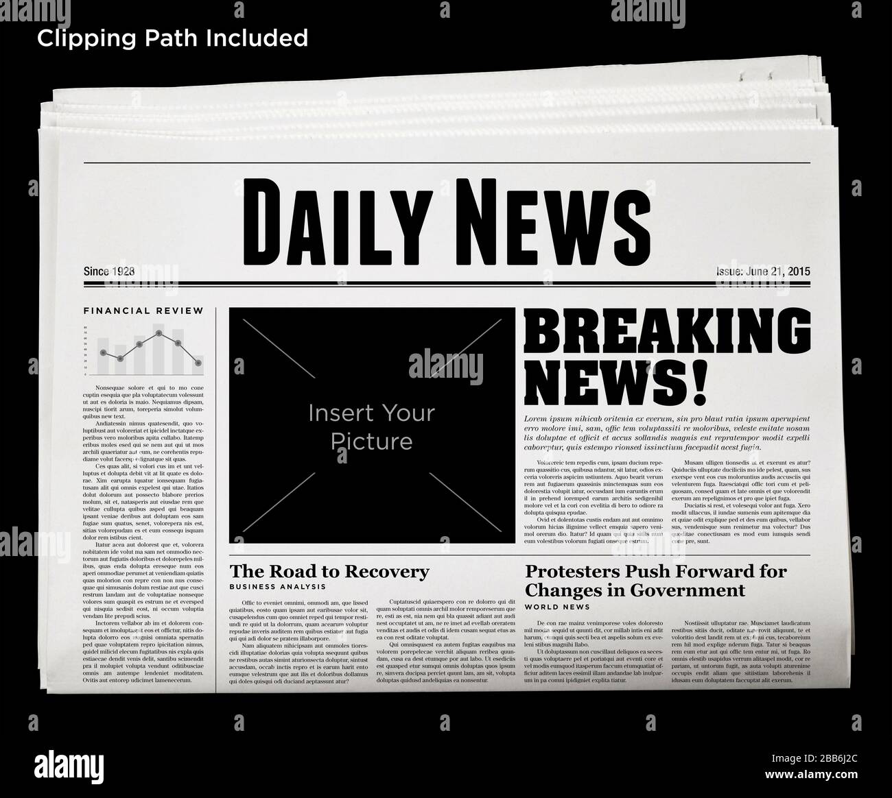 Newspaper clipping hi-res stock photography and images - Alamy