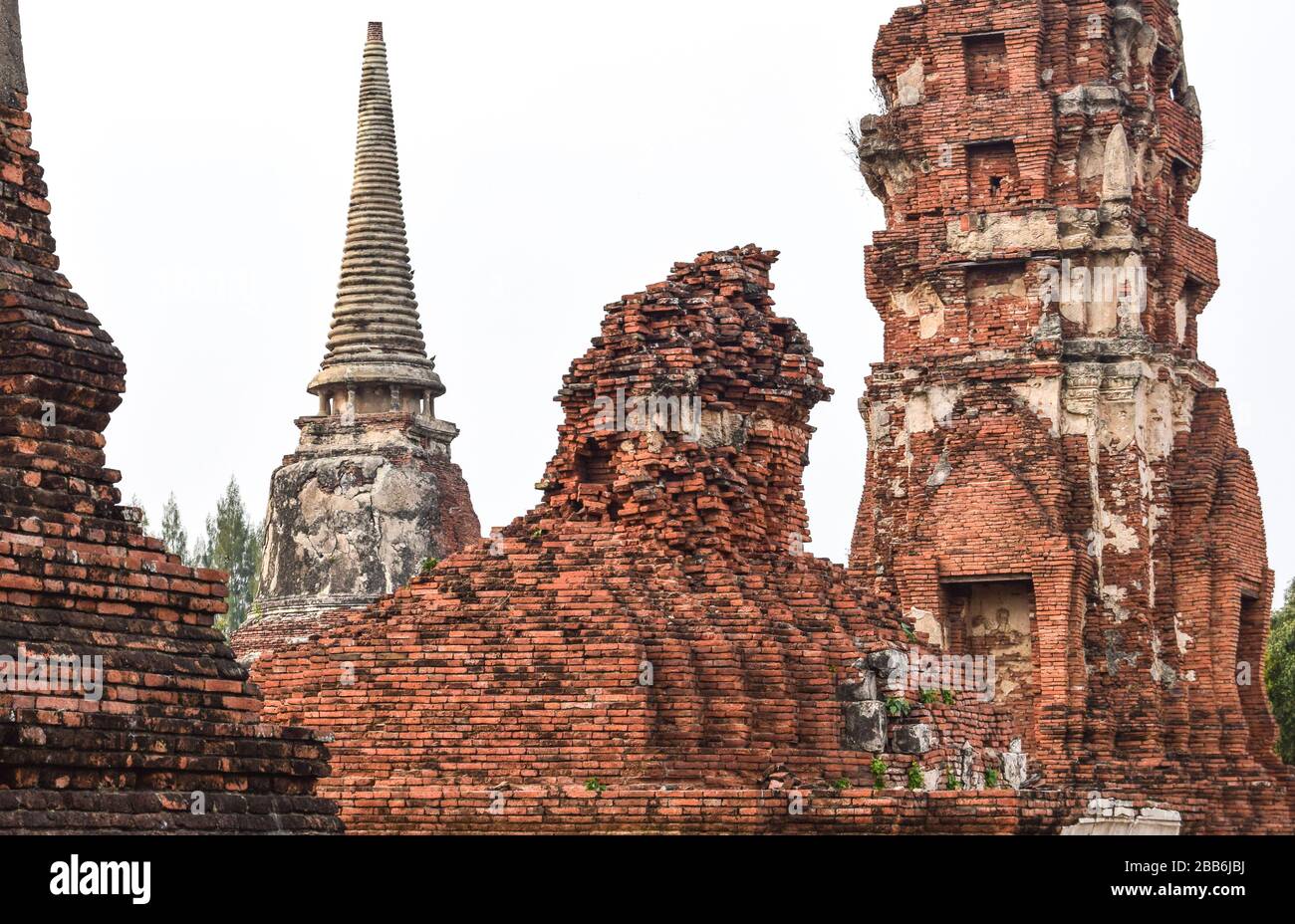 Ayutthaya Temples 110120 Stock Photo - Alamy