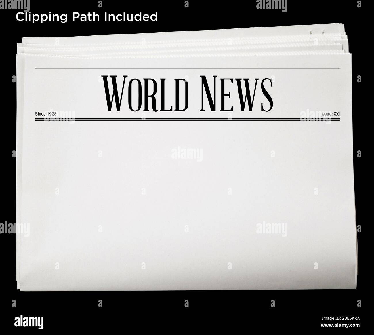 Newspaper clipping blank hi-res stock photography and images - Alamy