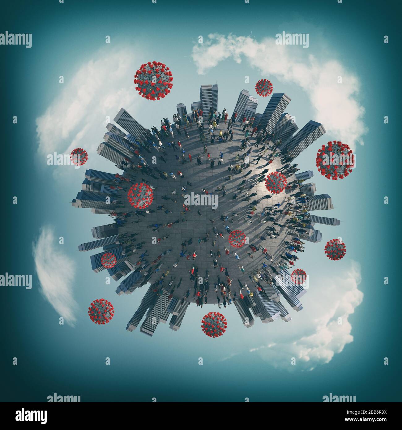 Virus globe hi-res stock photography and images - Alamy