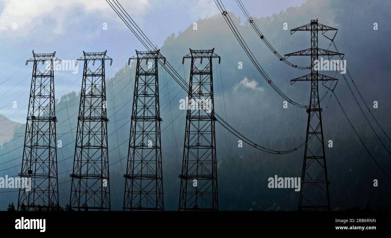 Electrical grid usa hi-res stock photography and images - Alamy