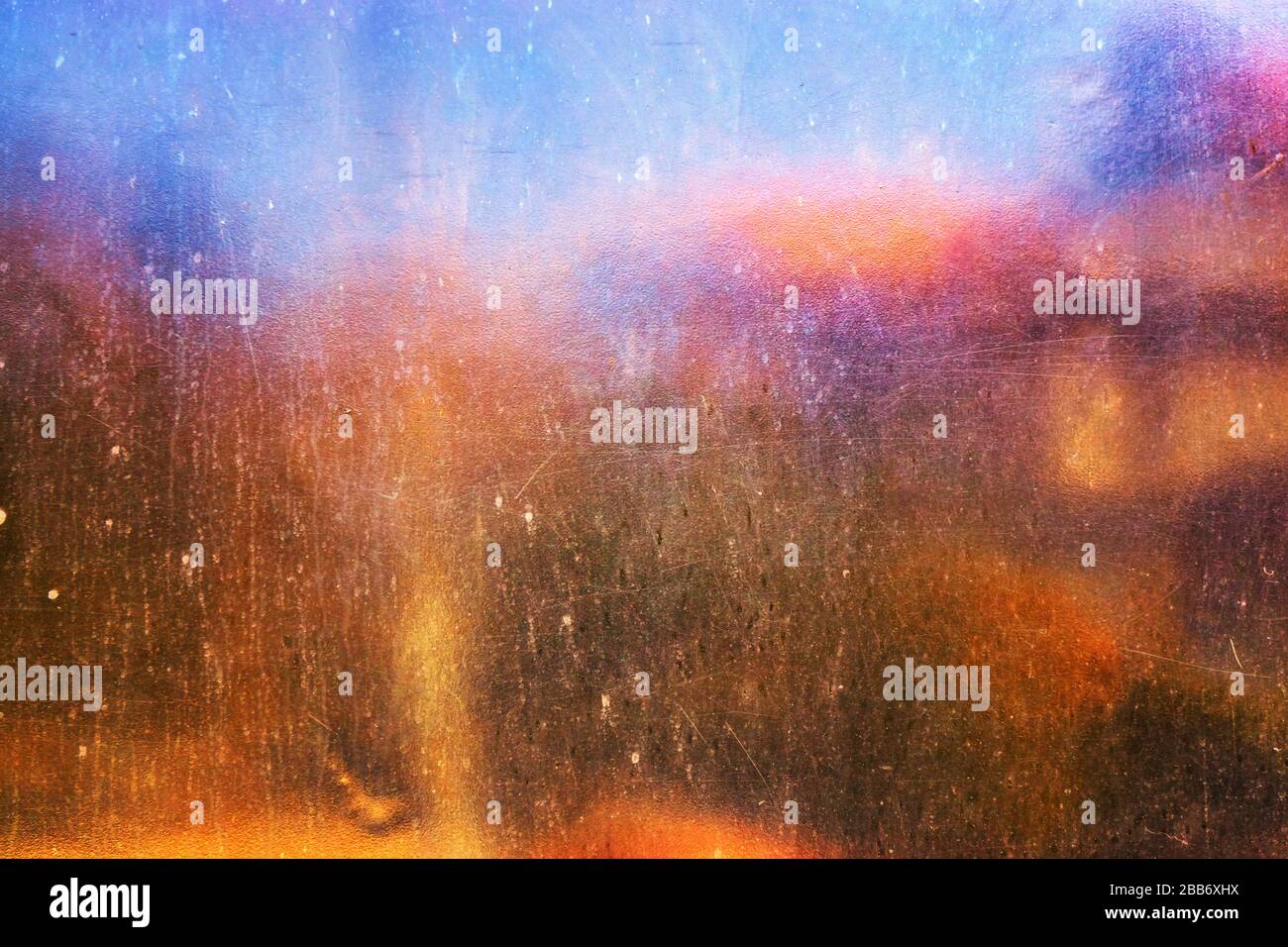 Old specular colorful metal background Stock Photo - Alamy