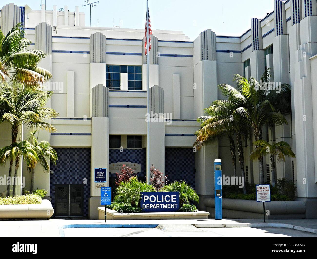 Beverly hills police department hi-res stock photography and images - Alamy