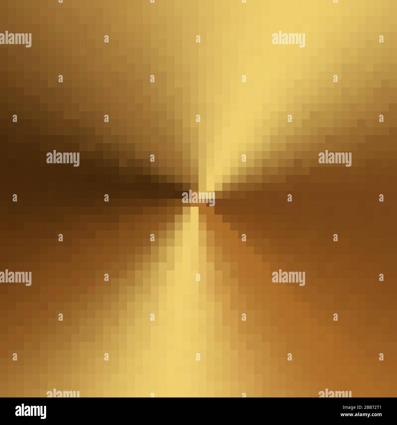 Gold metallic radial gradient with scratches. Gold foil surface texture effect. Vector ...
