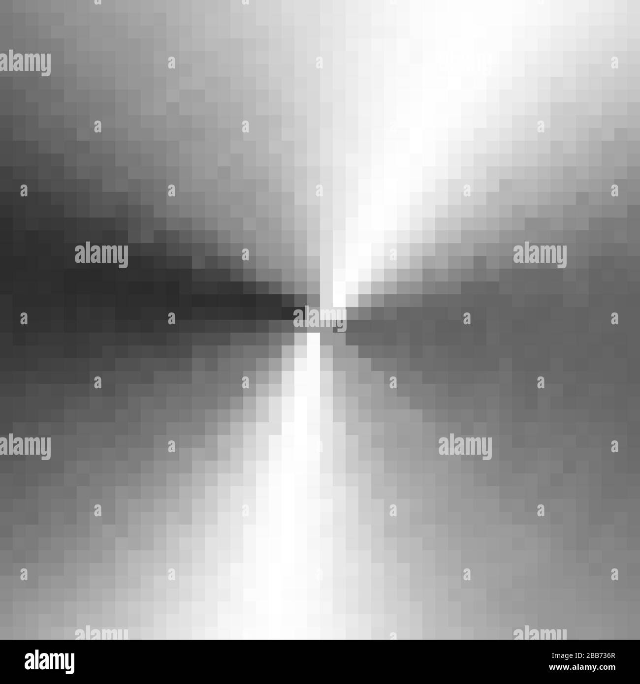 Silver metallic radial gradient with scratches. Titan, steel, chrome ...