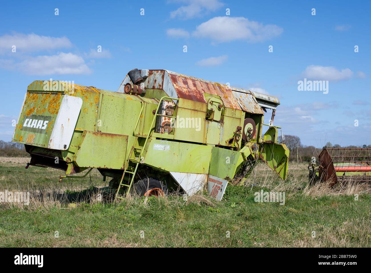 Claas harvester tractor hi-res stock photography and images - Alamy