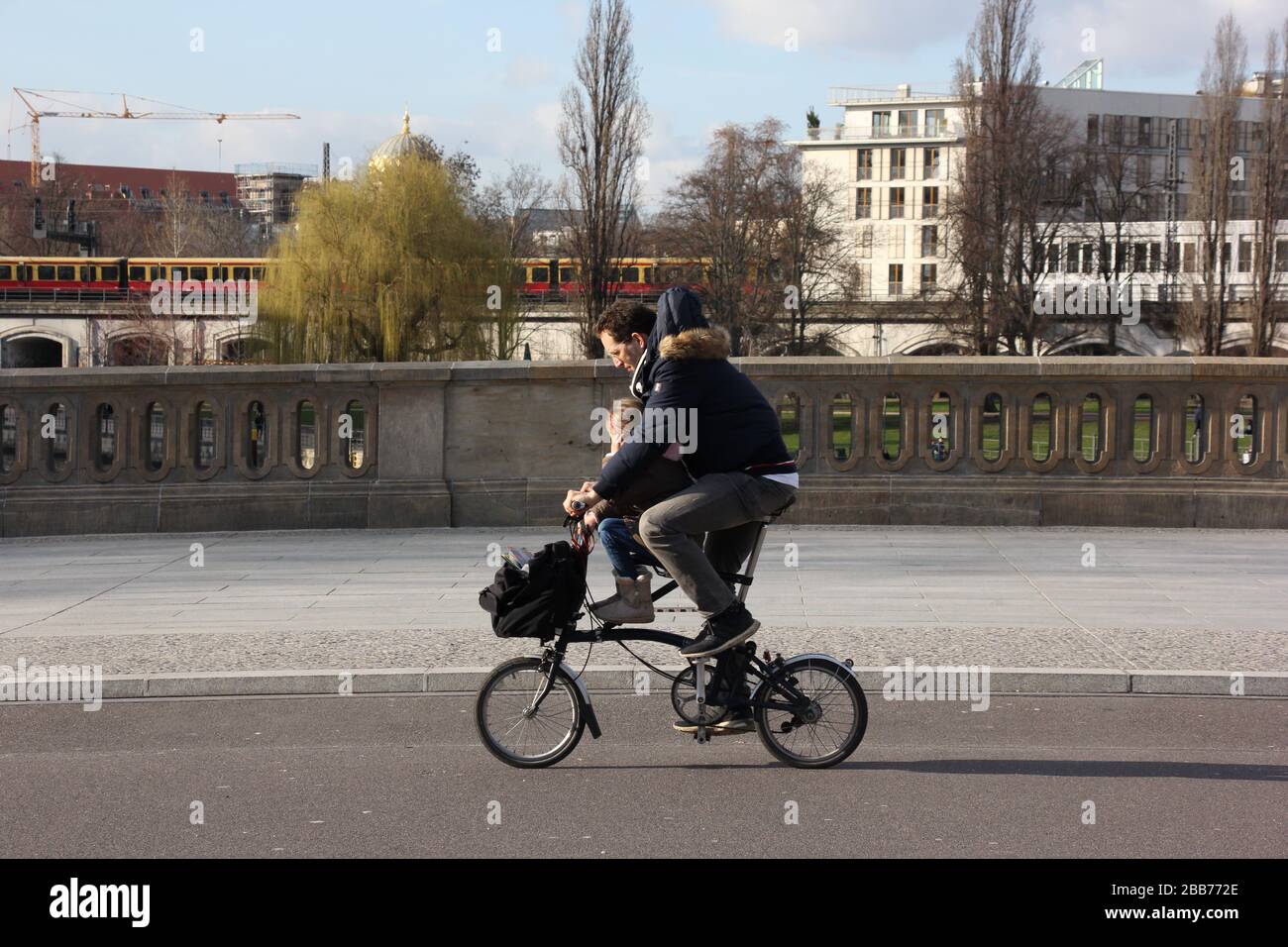 Scene in Berlin Germany Stock Photo - Alamy
