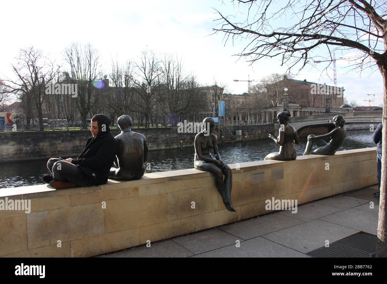 Scene in Berlin Germany Stock Photo - Alamy