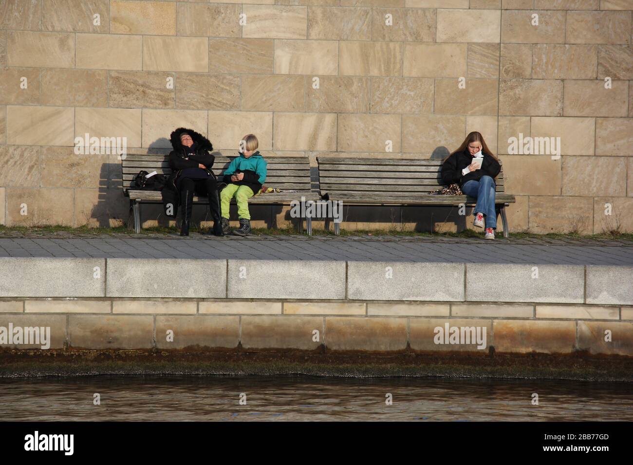 Scene in Berlin Germany Stock Photo - Alamy