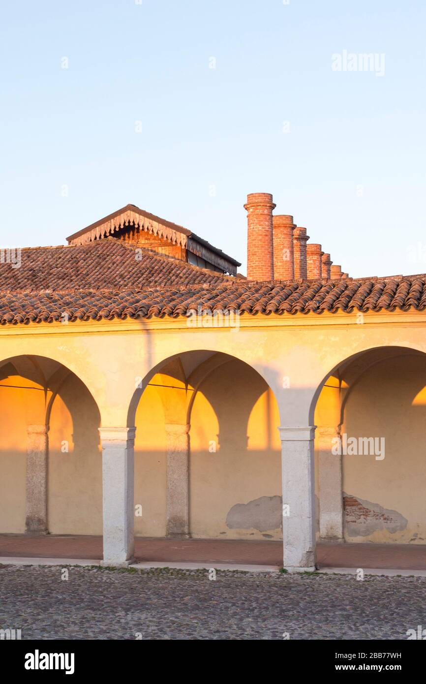 Comacchio, Italy - December 28, 2019: eel museum in Comacchio Stock ...
