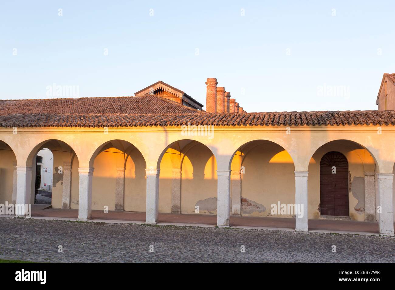 Comacchio, Italy - December 28, 2019: eel museum in Comacchio Stock ...