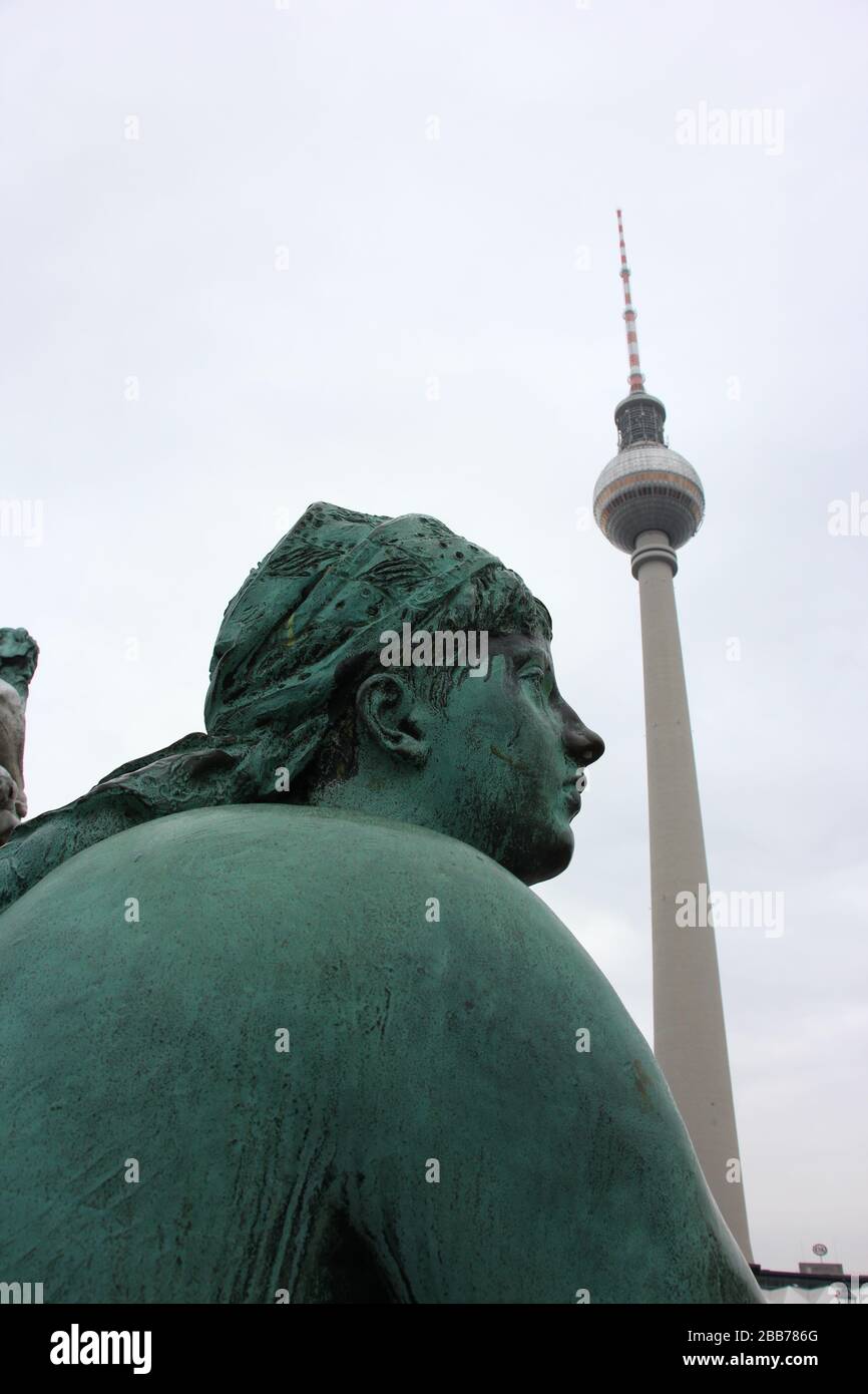 Scene in Berlin Germany Stock Photo - Alamy