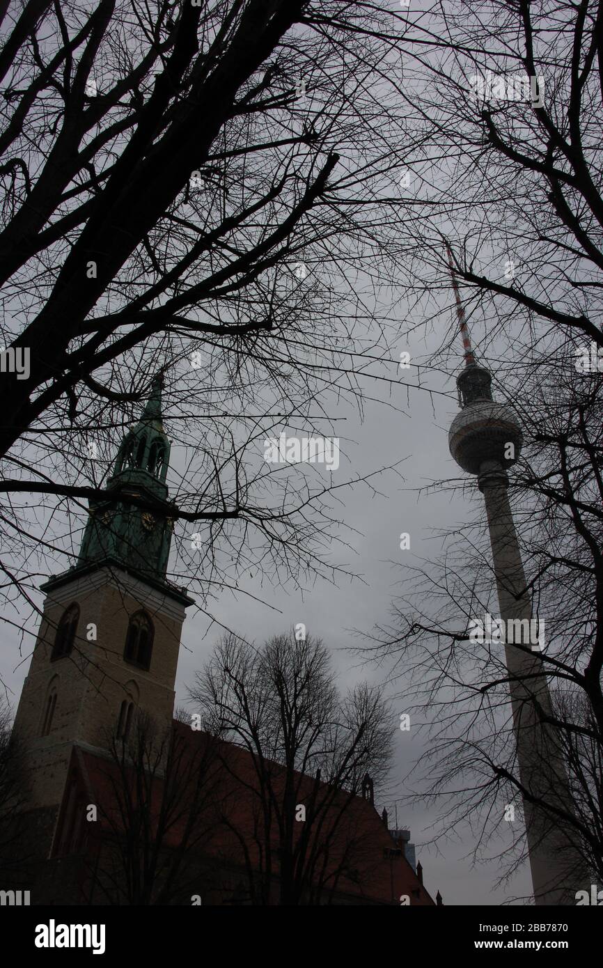 Scene in Berlin Germany Stock Photo - Alamy