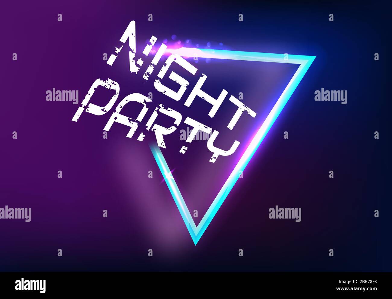 Night party poster Stock Vector Image & Art - Alamy