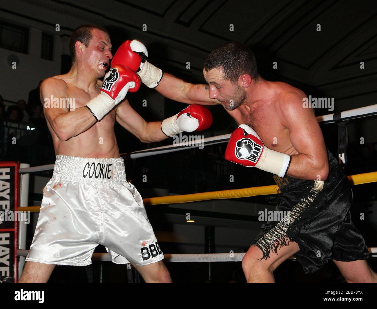 Lee Cook (Morden, white shorts) defeats Daniel Thorpe (black shorts) in ...