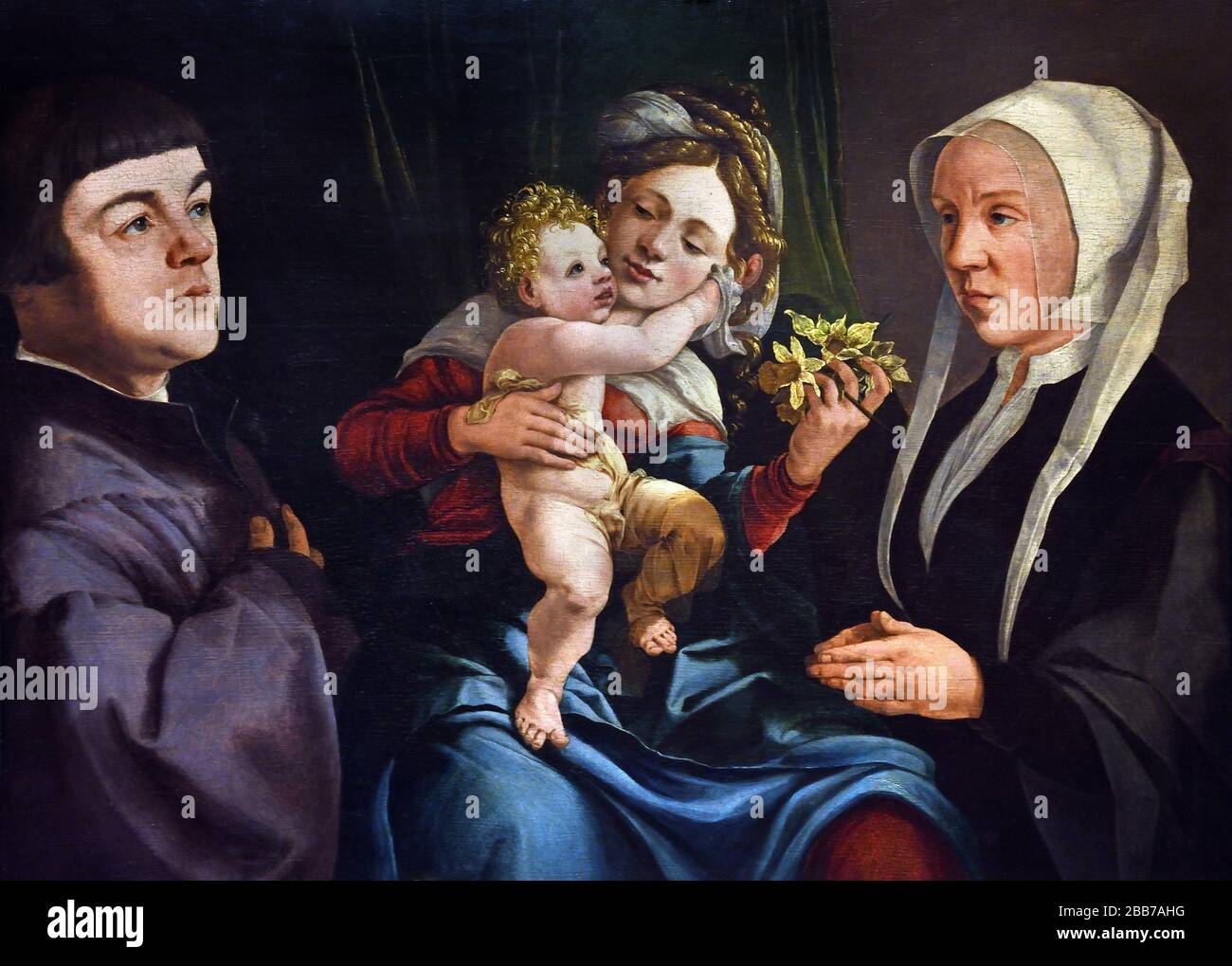 Jan van scorel madonna child hi-res stock photography and images - Alamy