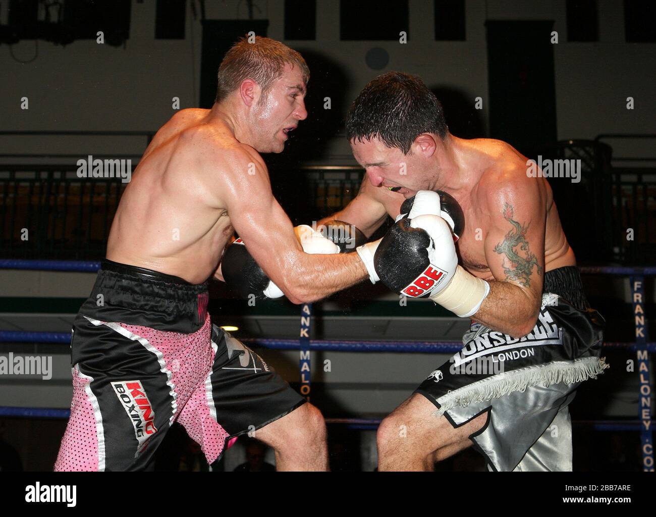 Scott Woolford (Ramsgate, pink/black shorts) loses to Tom Glover ...