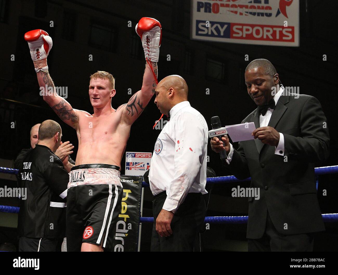 Tom Dallas (Chatham, black shorts) defeats Aleksandrs Selezens (Latvia ...