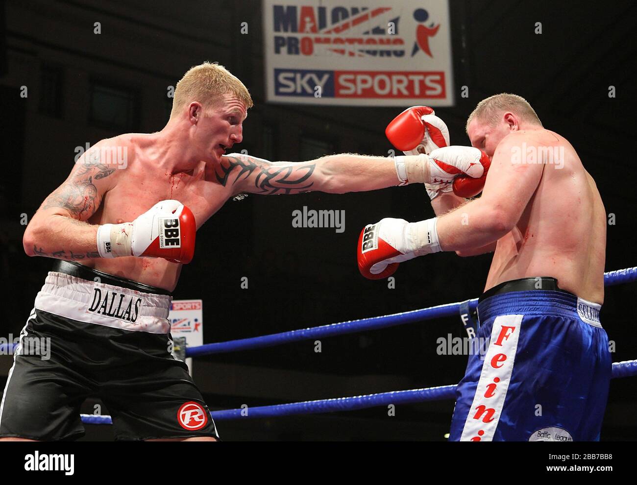 Tom Dallas (Chatham, black shorts) defeats Aleksandrs Selezens (Latvia ...
