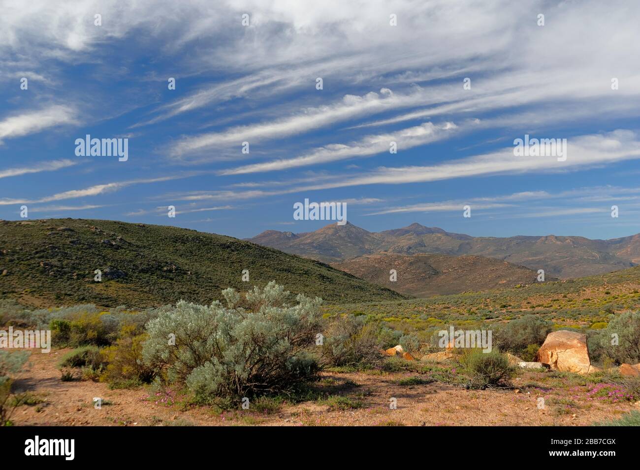 Landscapes in the vicinity of Kharkams near Kammieskroon in Namaqualand ...