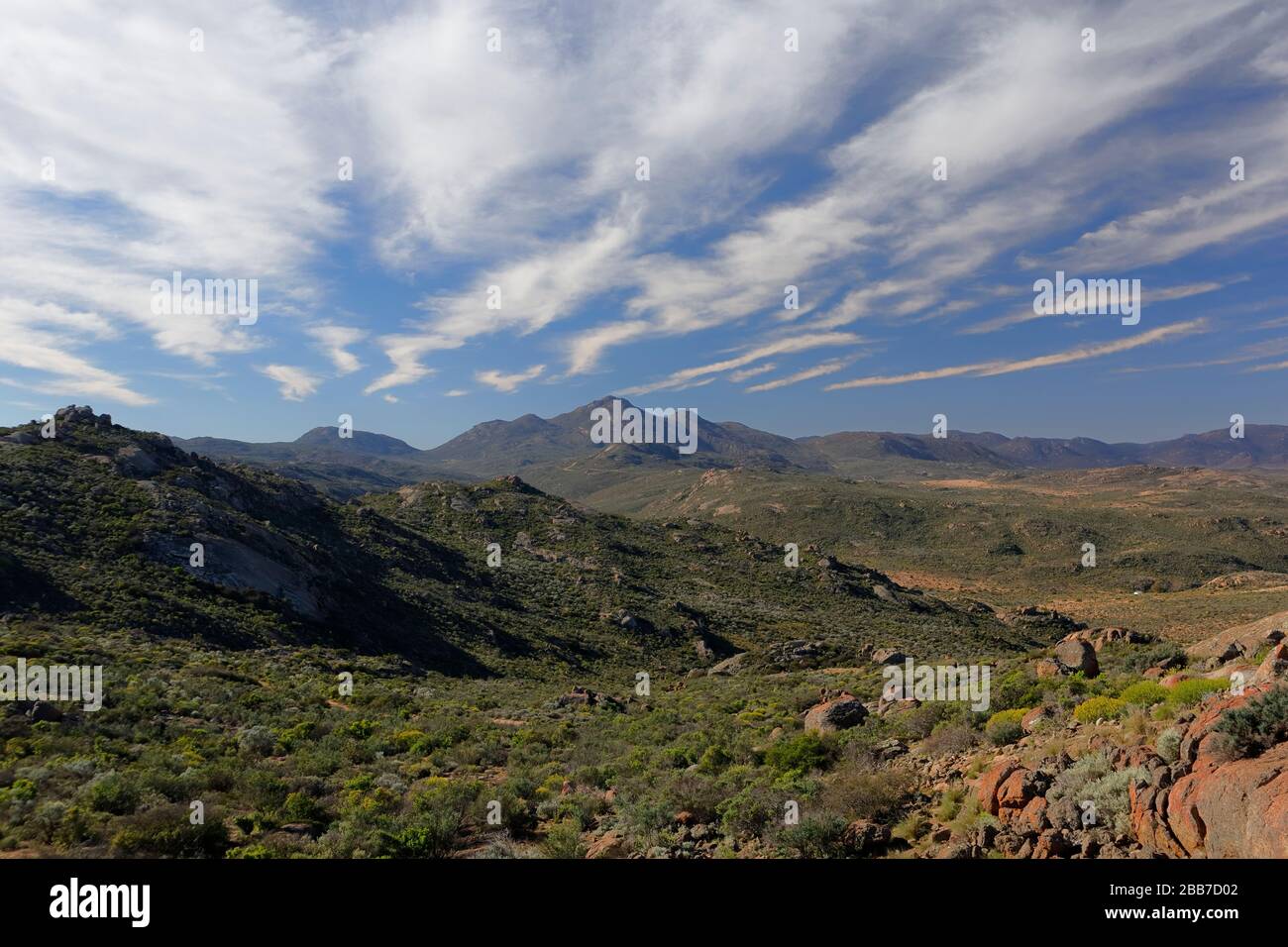 Landscapes in the vicinity of Kharkams near Kammieskroon in Namaqualand ...