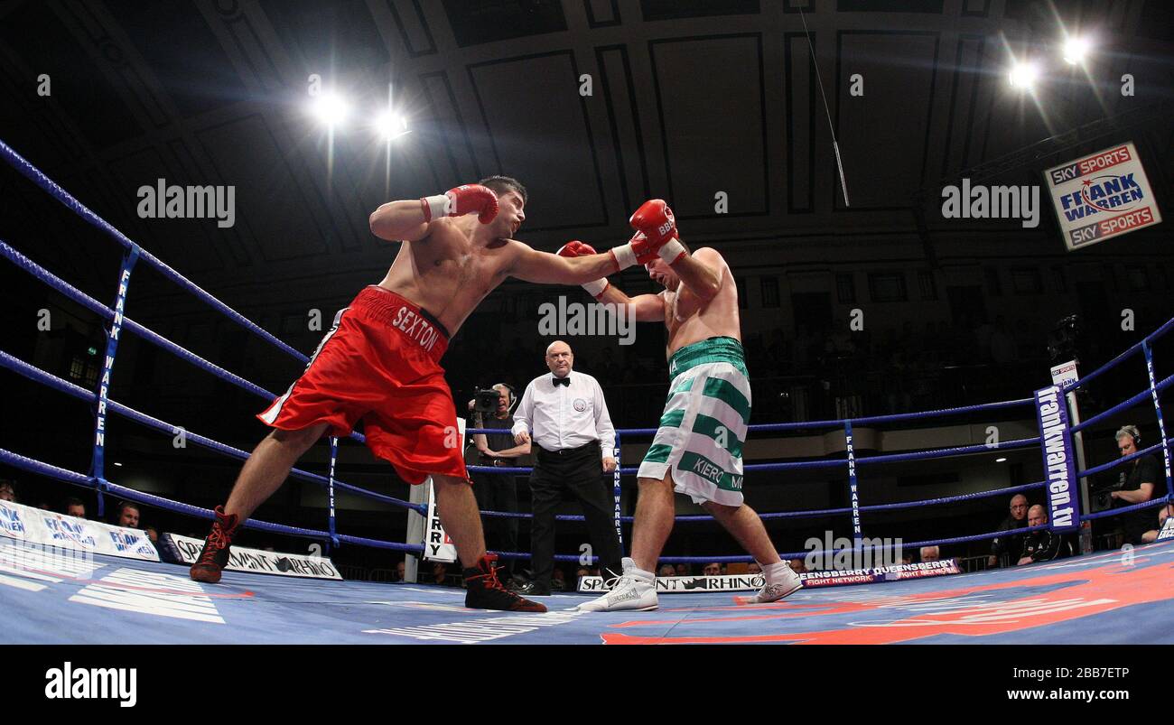 Sam Sexton (Norwich, red shorts) defeats Colin Kenna (Southampton ...