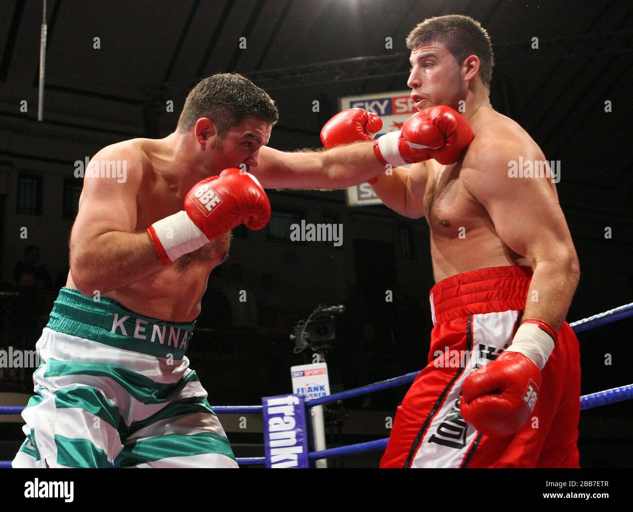 Sam Sexton (Norwich, red shorts) defeats Colin Kenna (Southampton ...