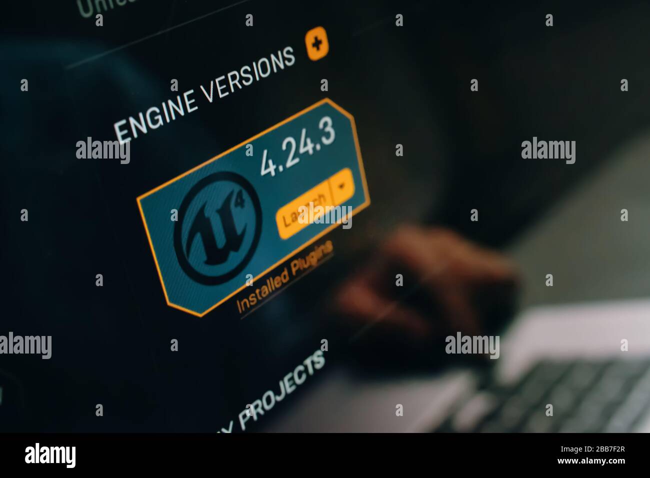 Unreal engine logo hi-res stock photography and images - Alamy