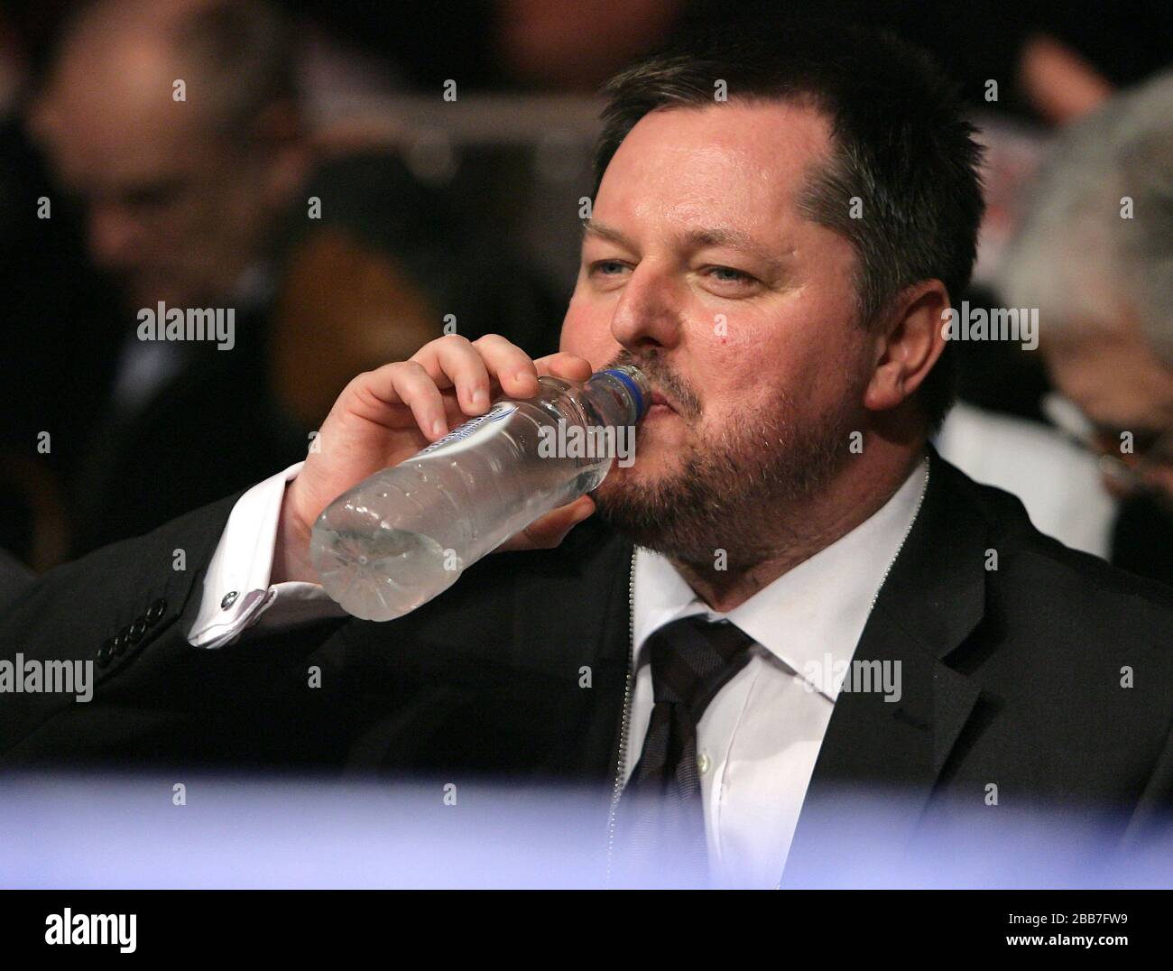 Boxing promoter Mick Hennessy pictured at his boxing show at York Hall ...