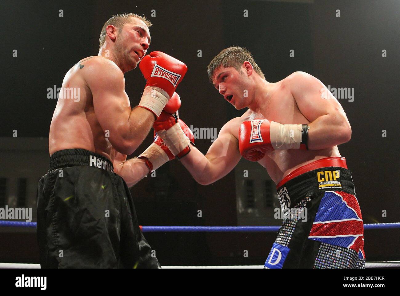 Matthew Thirlwall (Bermondsey, black shorts) defeats George Hillyard ...