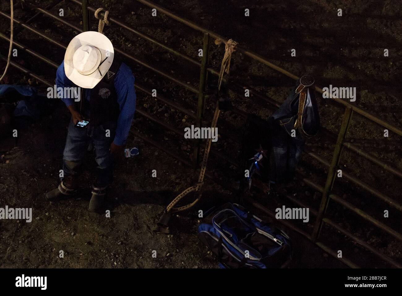 Phone cowboy hi-res stock photography and images - Alamy