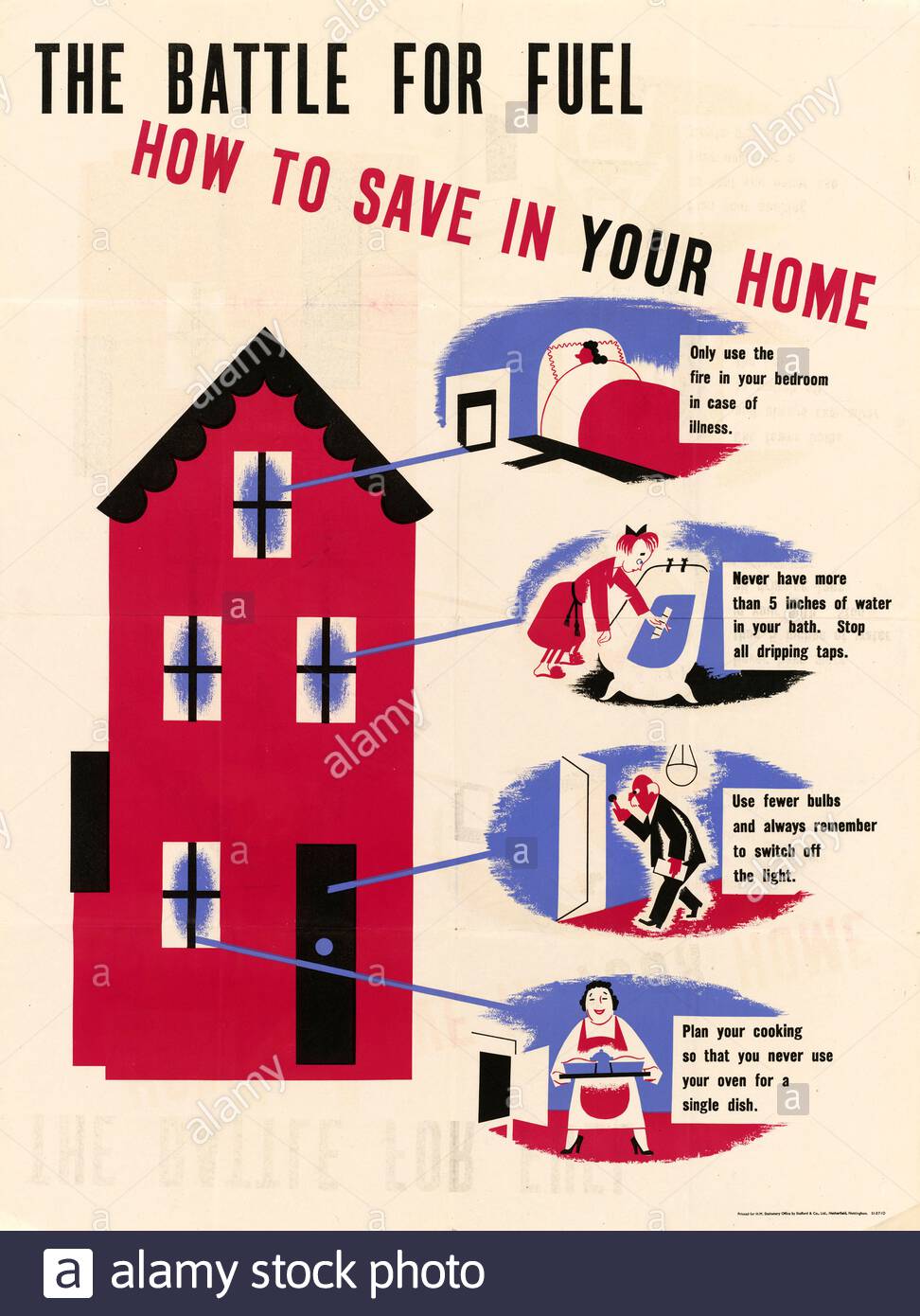 Government information propaganda poster ww2 hi-res stock photography ...