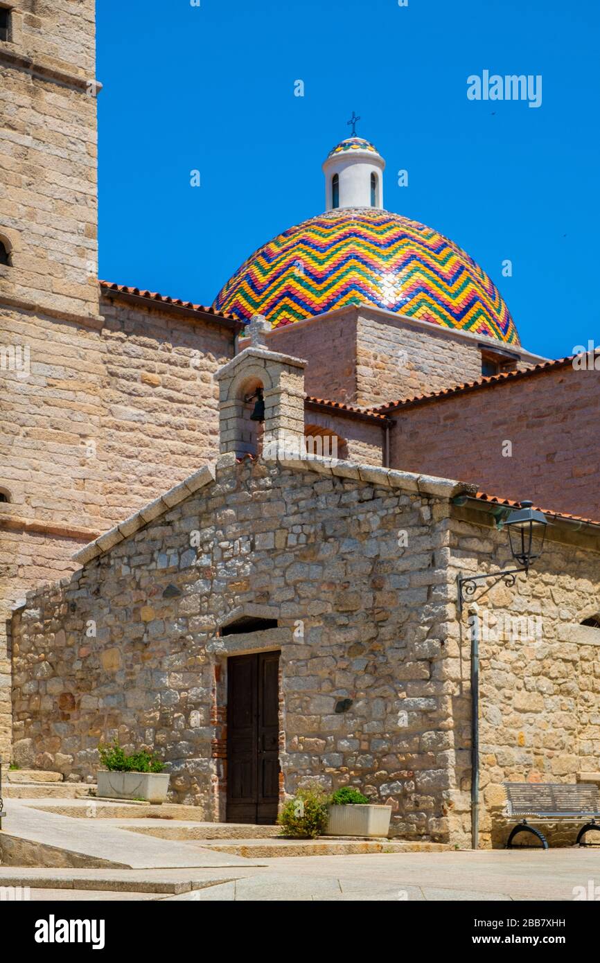 Olbia, Sardinia / Italy - 2019/07/21: St. Paul Apostle Church - Chiesa ...