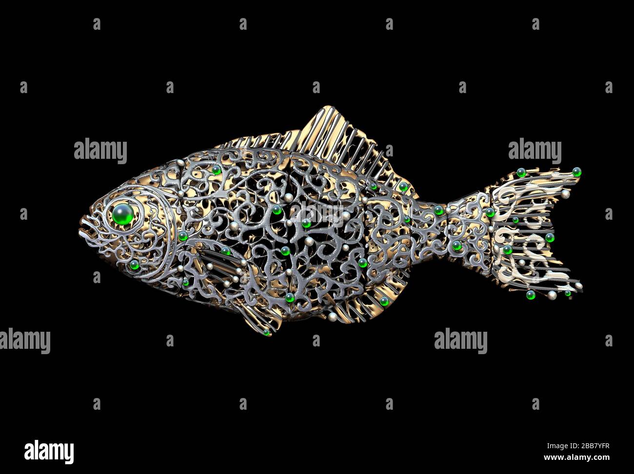 Fish jewelry hi-res stock photography and images - Alamy