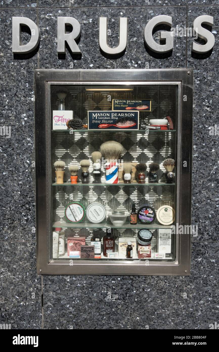 Pharmacy window display hi-res stock photography and images - Alamy