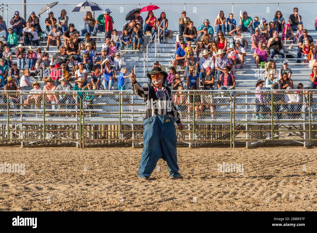 Rodeo clown hi-res stock photography and images - Alamy