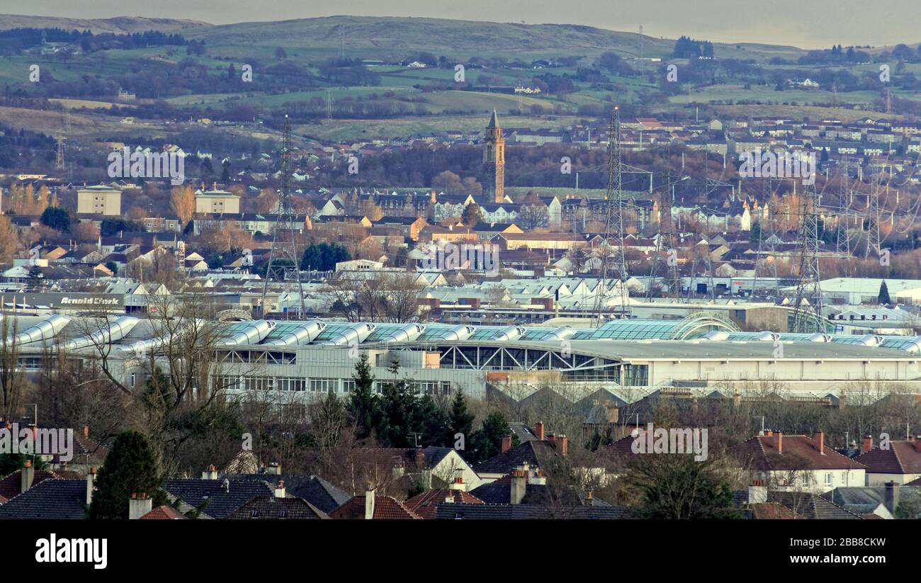 Leverndale hospital water tower hi-res stock photography and images - Alamy