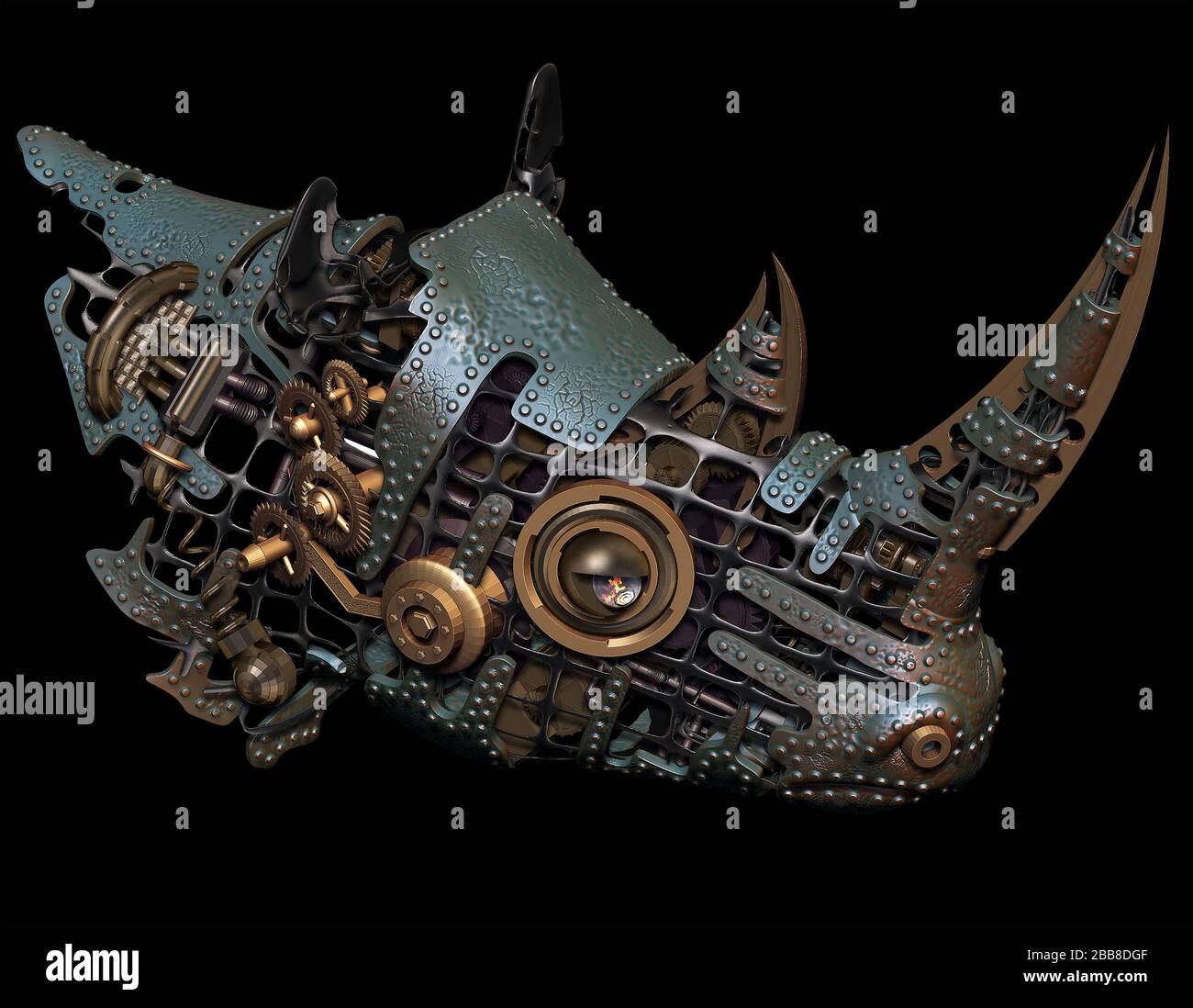 Rhino mechanical hi-res stock photography and images - Alamy