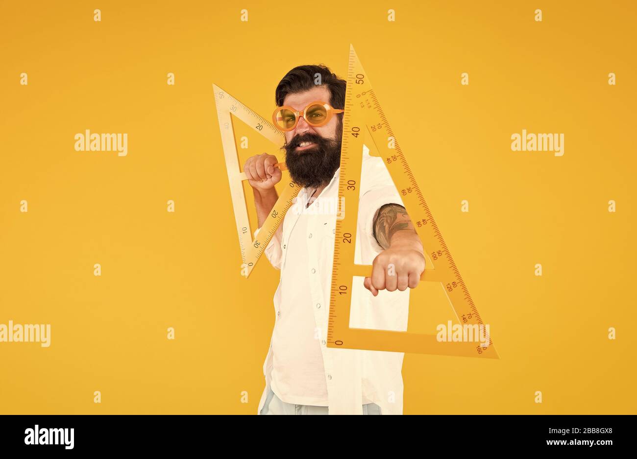 Geeky nerdy man hi-res stock photography and images - Alamy